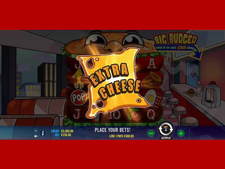 Big Burger Load It Up With Xtra Cheese at Paddy Power™ Bingo