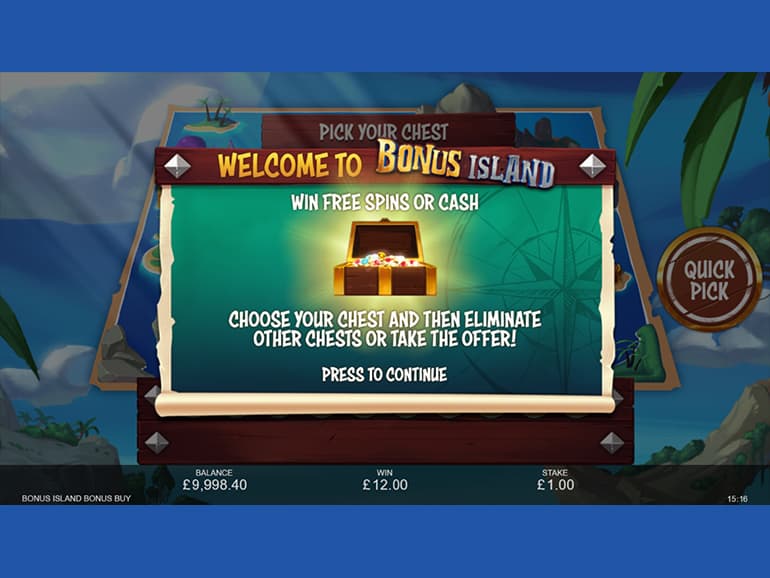 Bonus Island: Online slot play - Paddy Power™ Bingo