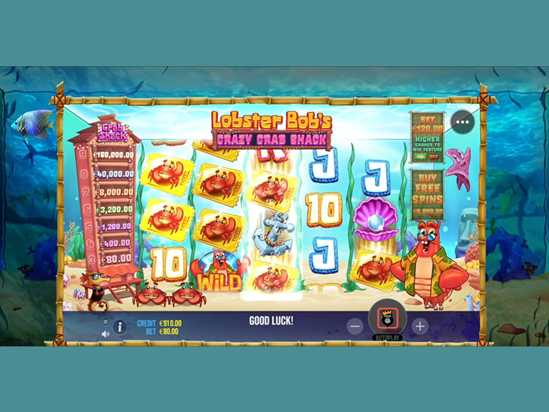 Lobster Bob’s Crazy Crab Shack Slot – Paddy Power™ Bingo