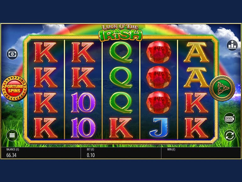 Luck O' the Irish Fortune Spins 2 Slot Game - Real Money Play at Paddy ...