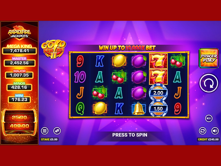 Play Gold Strike 2 Rapid Fire | Slot Games at Paddy Power™ Games