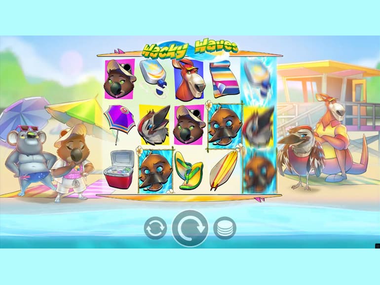 Play Wacky Waves Slot Online - RTP 95.00%