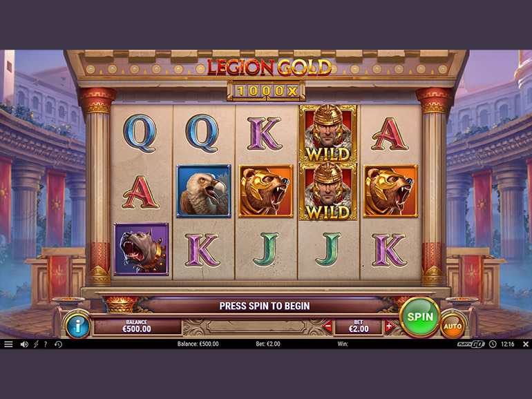 Legion Gold Slot Game - Real Money Play at Paddy Power™ Bingo
